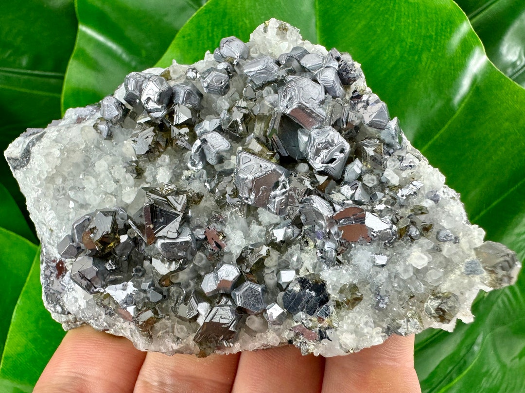 Very Nice Galena and Gem Sphalerite on Quartz From Krushev Dol Mine ...