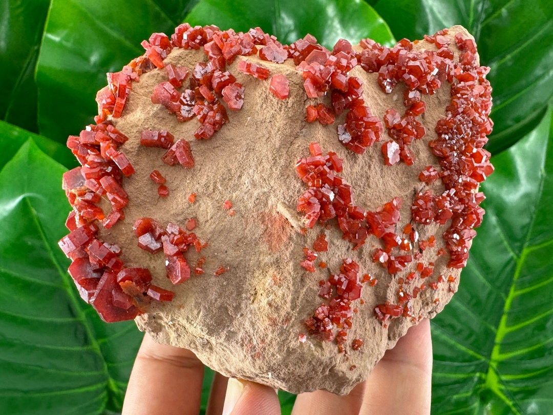 Large Vanadinite From Morocco,crystal, Mineral,specimen,cluster ...