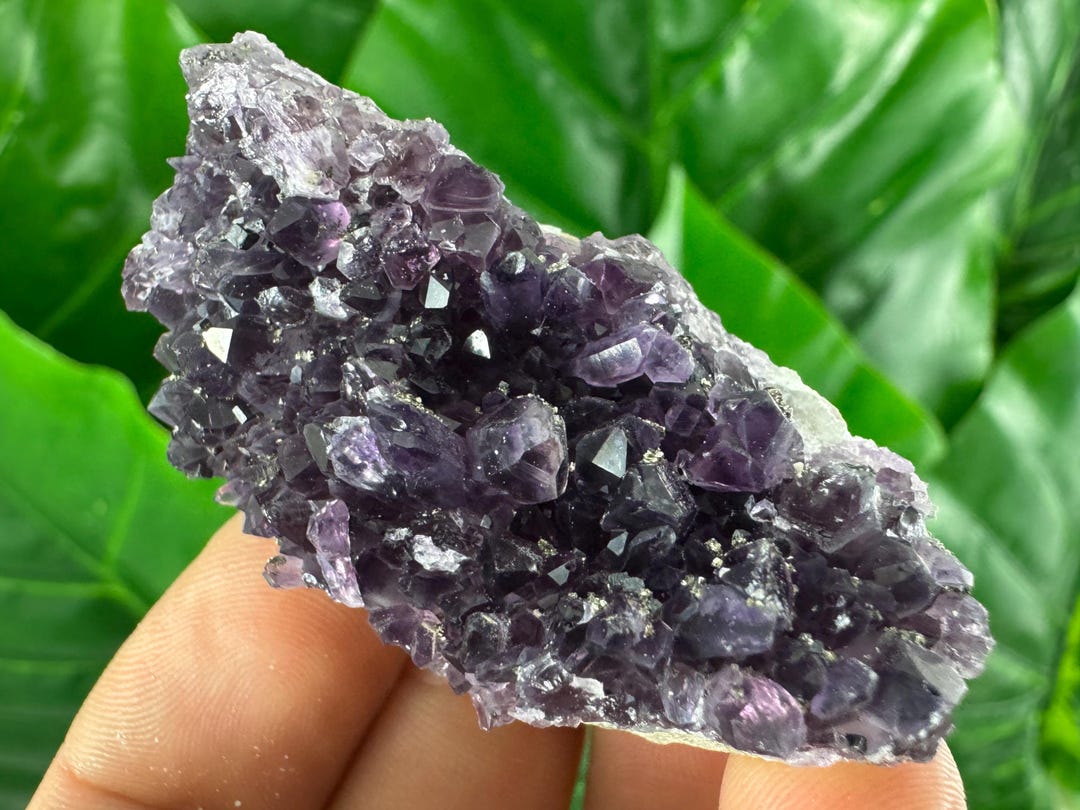 Amethyst With Pyrite From Chala Mine Bulgaria,bulgarian Amethyst,strong ...