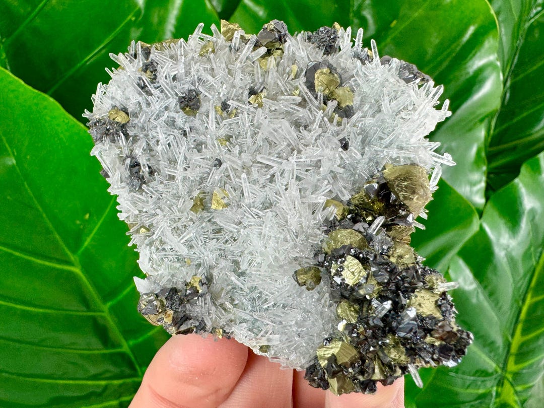 Amazing Quartz With Chalcopyrite and Sphalerite From Krushev Dol Mine ...
