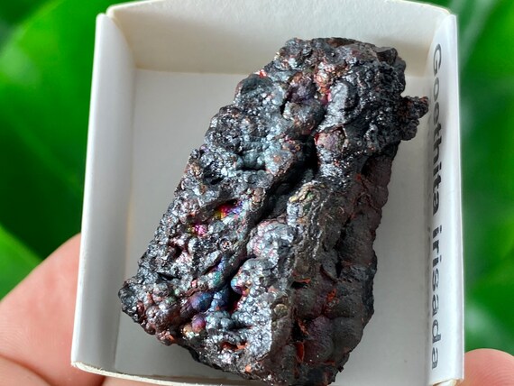 Rare Iridescent Geothite From Spain Geothite - Etsy