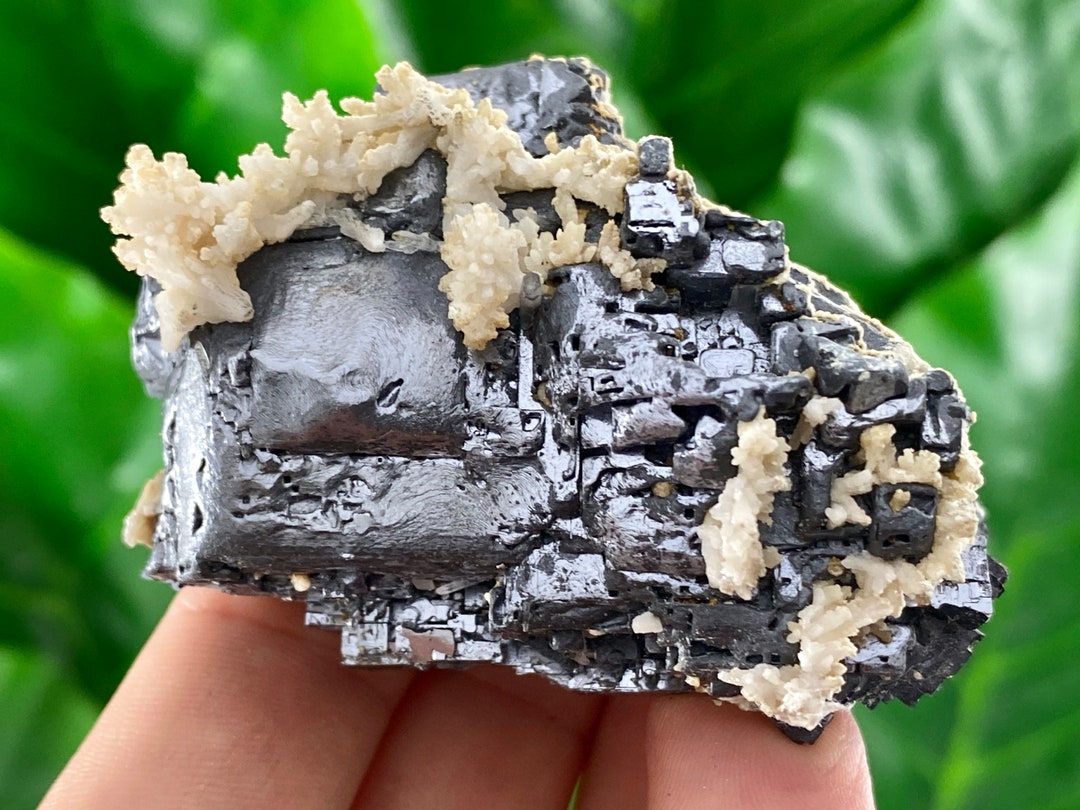 Rare Galena With Calcite From 9th September Mine, Madan,bulgaria,galena ...