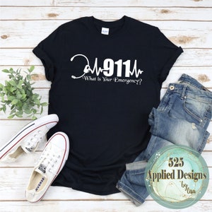 911 Headset With Heartbeat What is Your Emergency Cutting File, SVG ...