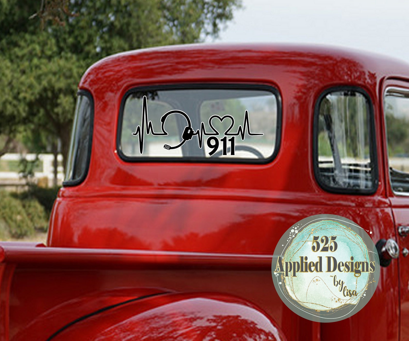 911 Headset With Heartbeat and Heart Cutting File, SVG, Jpg, PNG ...