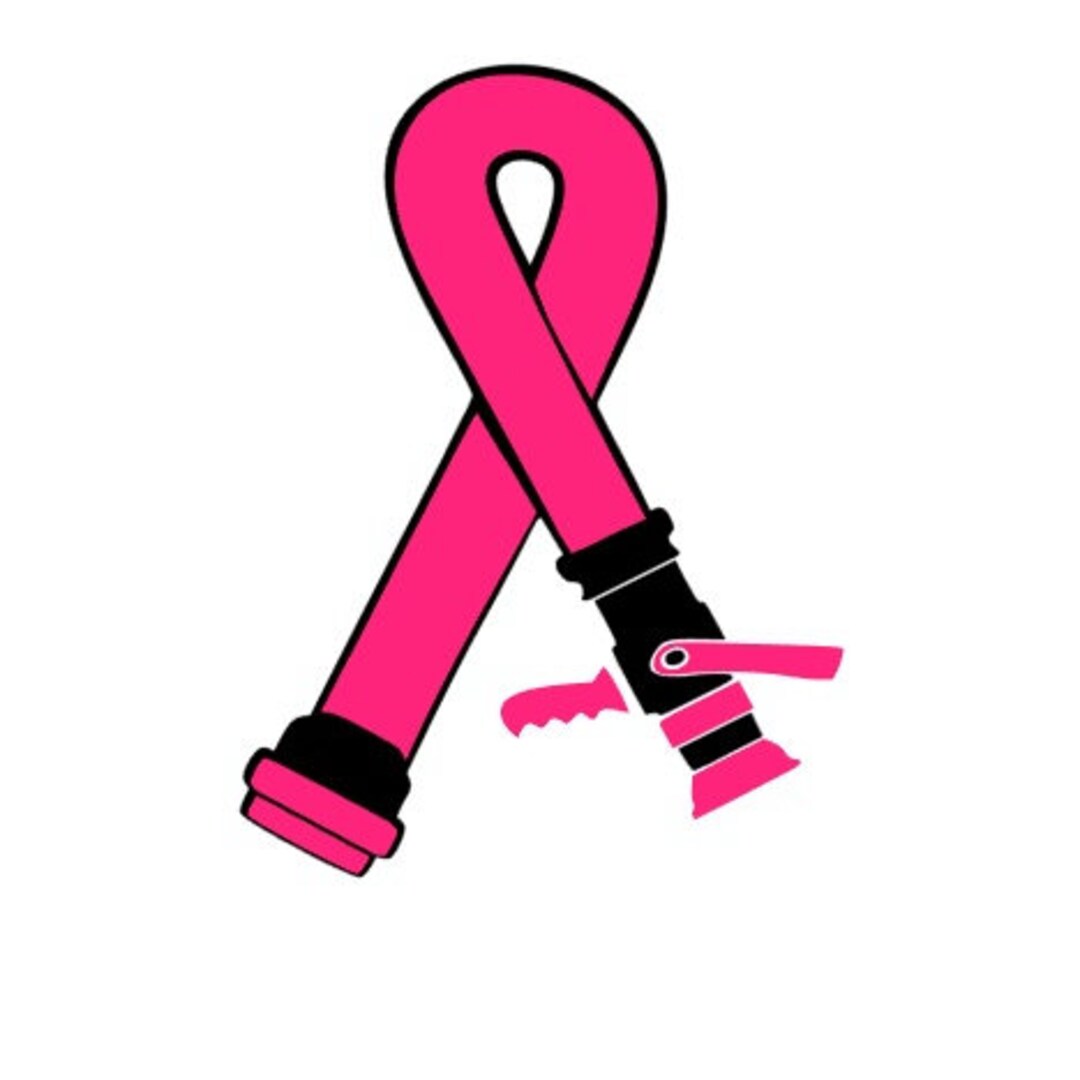 Fire Hose Awareness Ribbon Vinyl Decal-vehicle - Etsy
