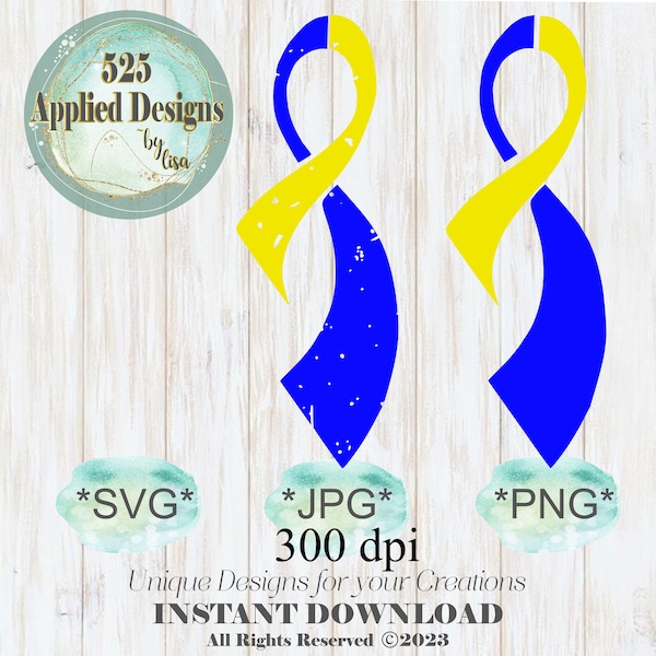 Down Syndrome Ribbon - Etsy