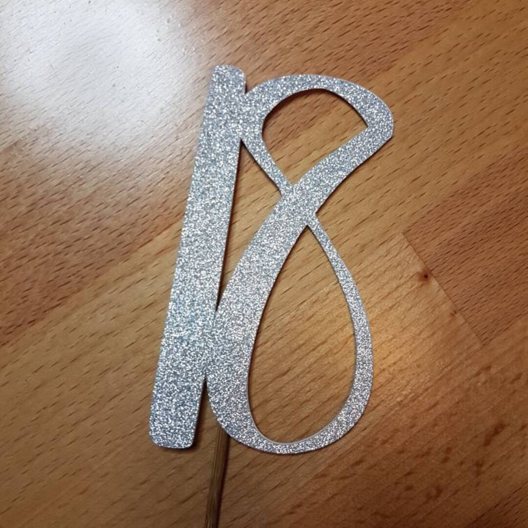 18 Birthday Cake Topper, Birthday Cake Topper, Cake Topper, 18th ...