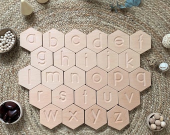 Alphabet Tiles - Etsy