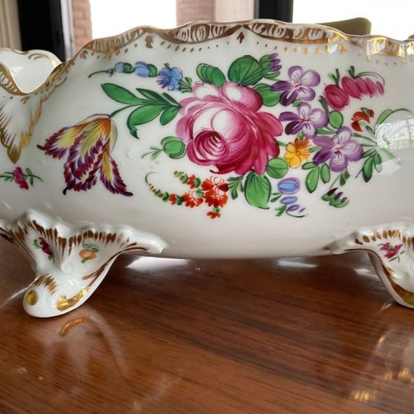 Decorative White Bowl - Etsy