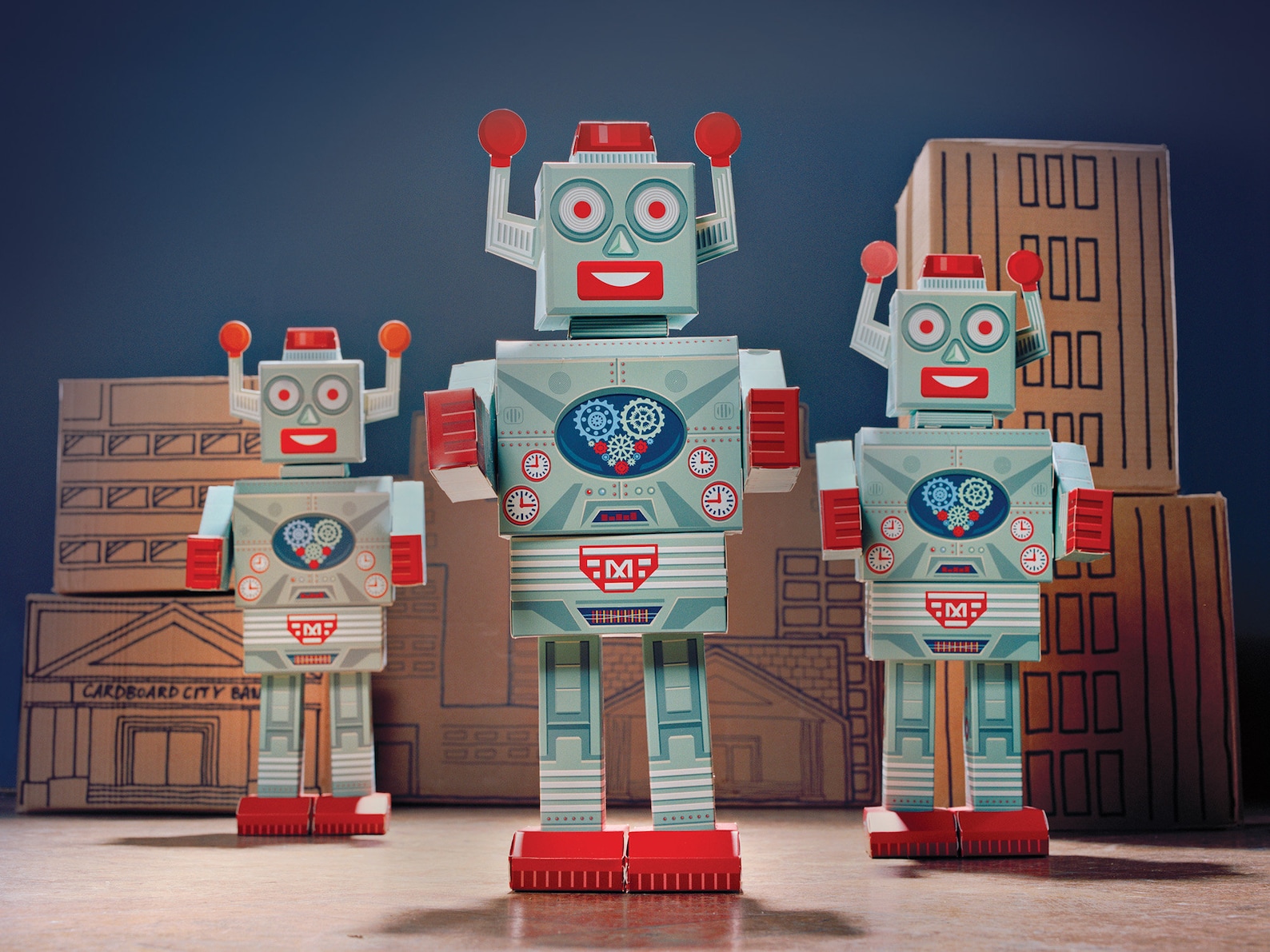 Build a 3D Mega-bot Giant Robot - Etsy