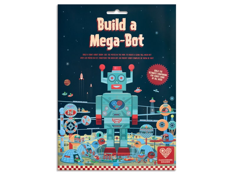 Build a 3D Mega-bot Giant Robot - Etsy