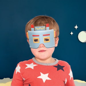 Robot Mask Kit - Etsy