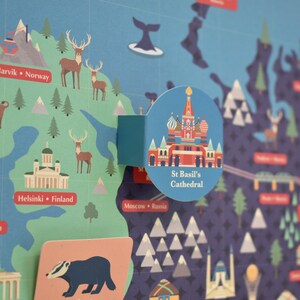 Create Your Own GIANT WORLD MAP - Etsy UK
