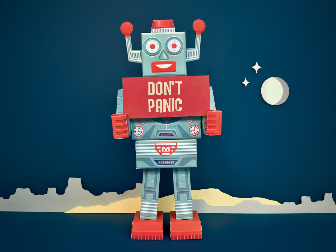 Build a 3D Mega-bot Giant Robot - Etsy