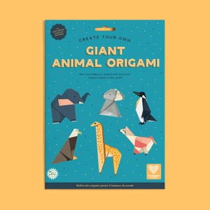 Create Your Own Giant Animal Origami - Etsy