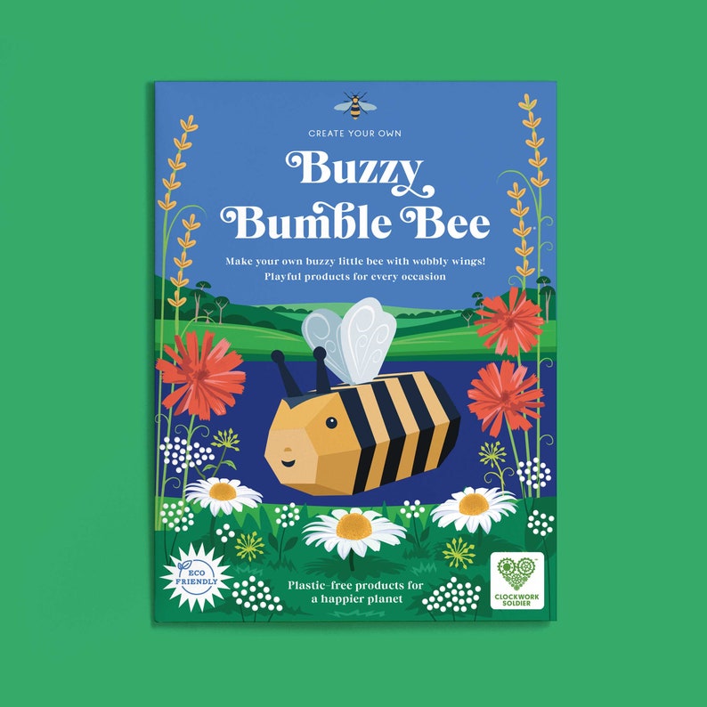 Create Your Own Buzzy Bumble Bee - Etsy