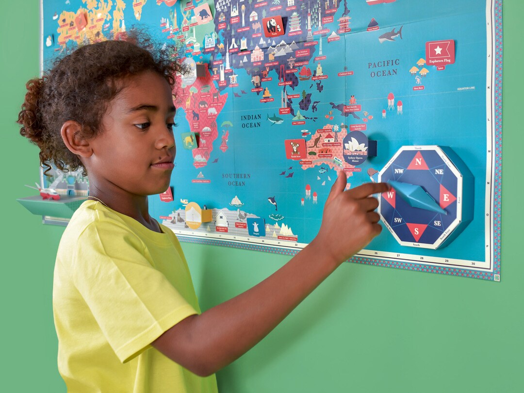 Create Your Own GIANT WORLD MAP - Etsy UK