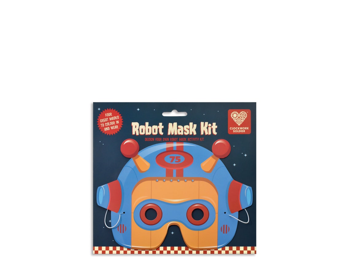 Robot Mask Kit - Etsy