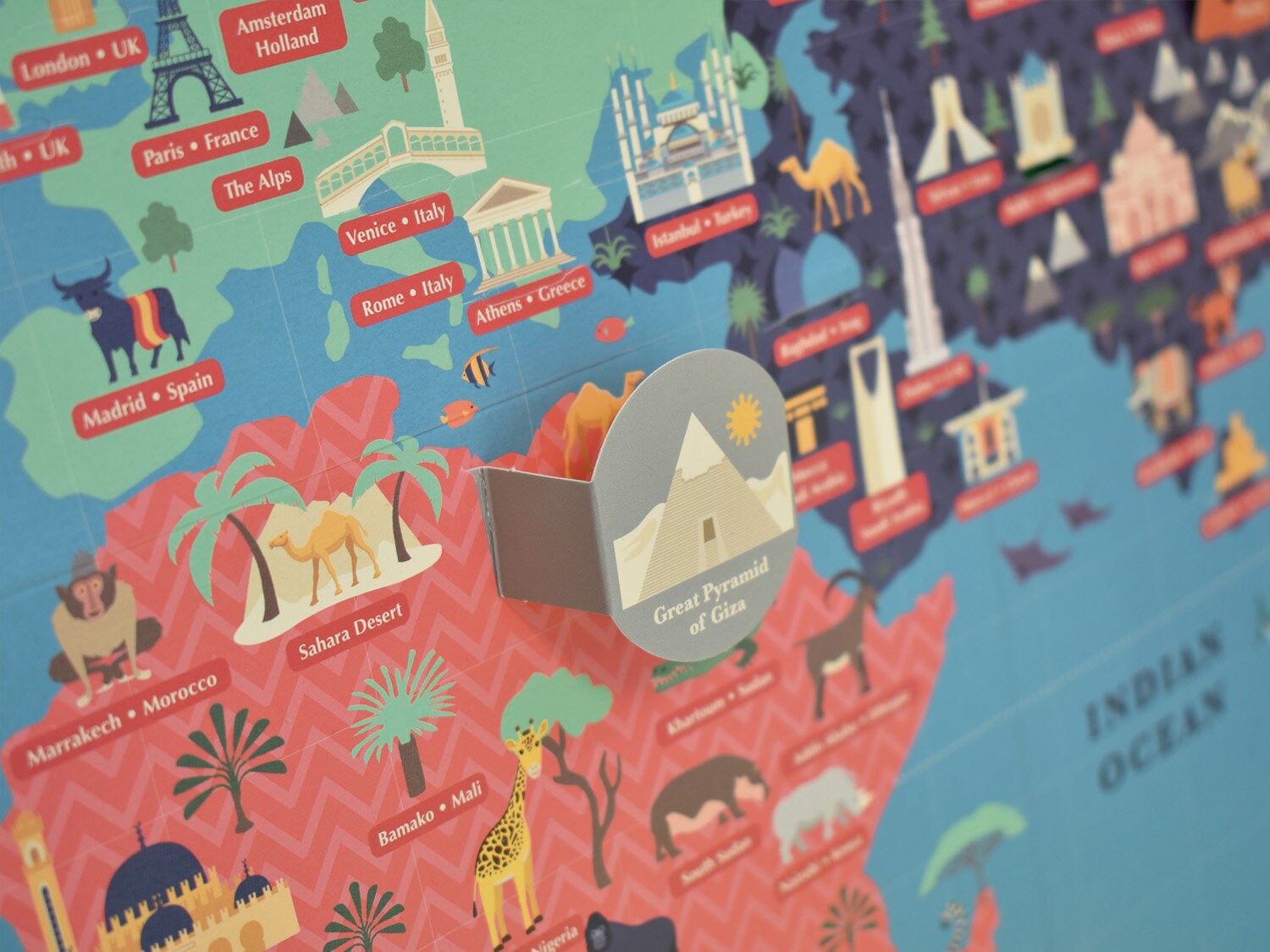 Create Your Own GIANT WORLD MAP - Etsy