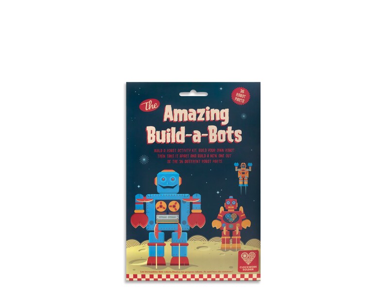 The Amazing Build-a-bots Robot Kit - Etsy
