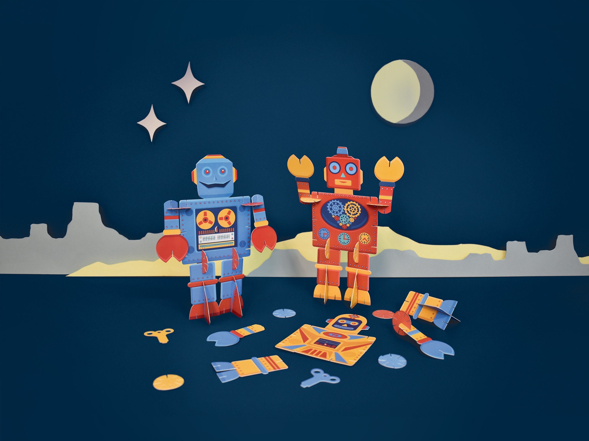 The Amazing Build-a-bots Robot Kit - Etsy