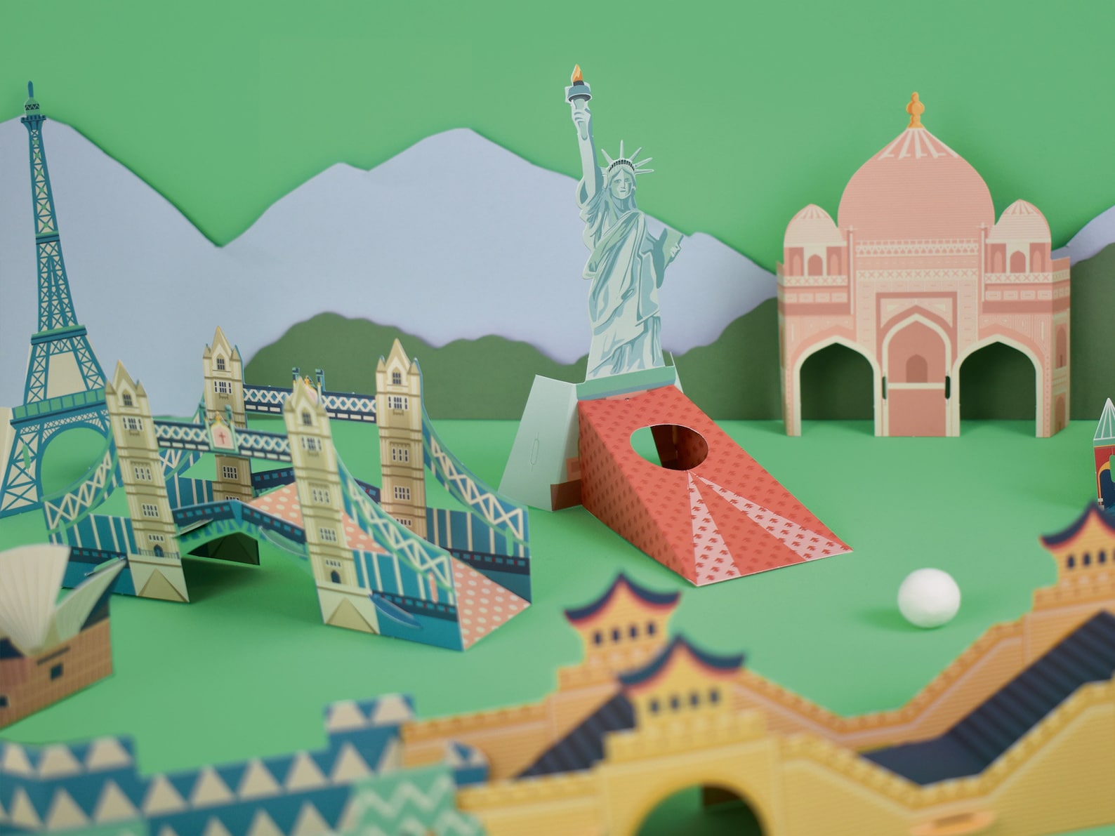 Create Your Own World Flick Golf - Etsy UK