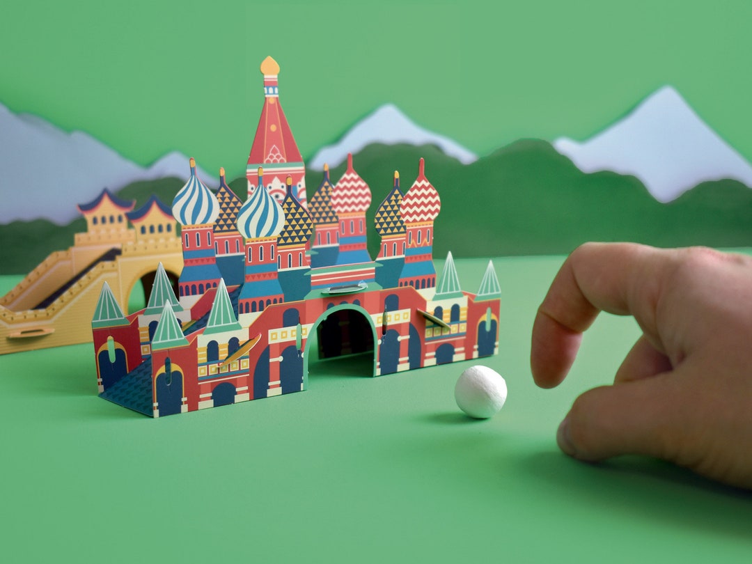 Create Your Own World Flick Golf - Etsy UK