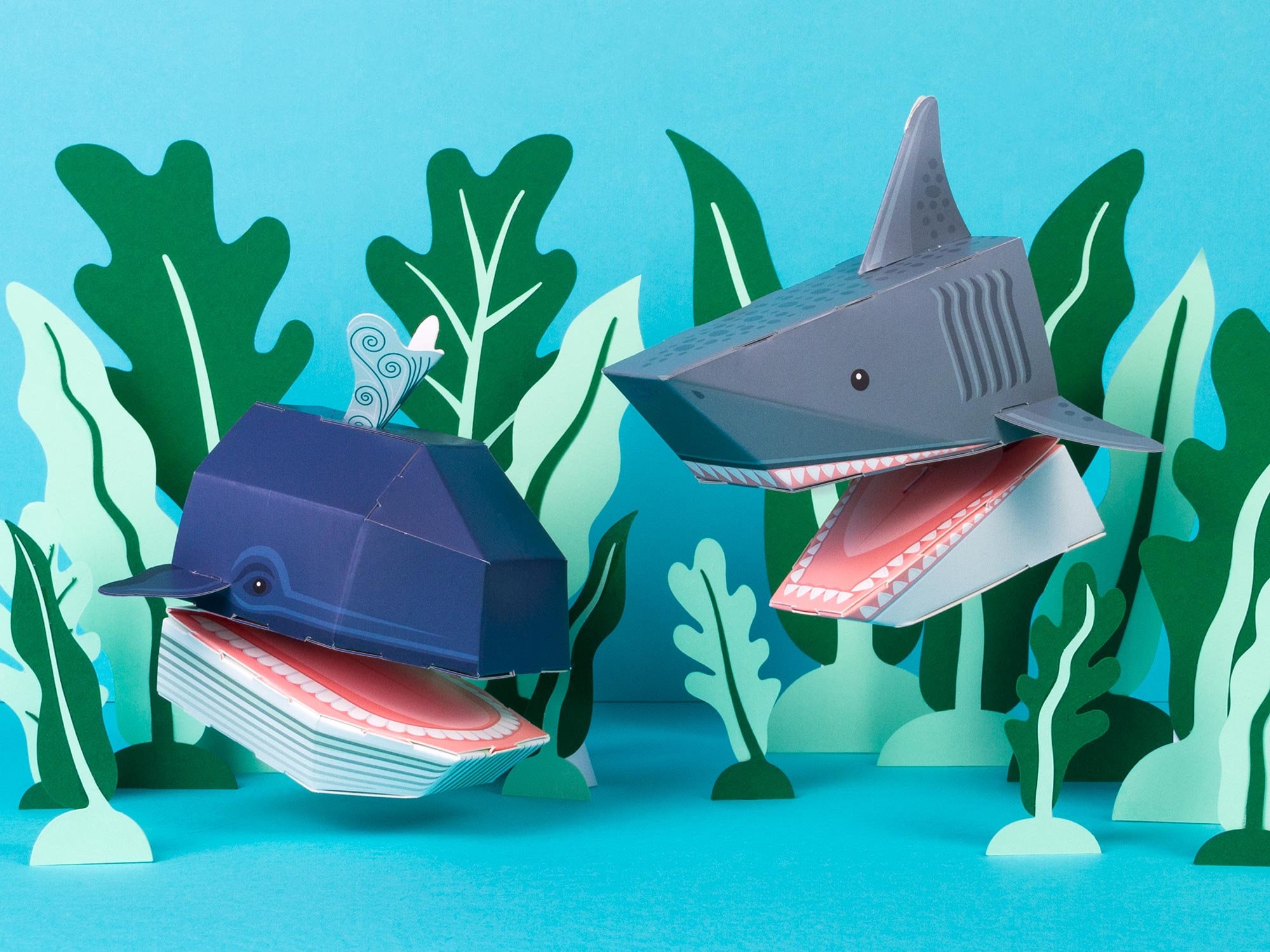 Create Your Own Ocean Puppets - Etsy