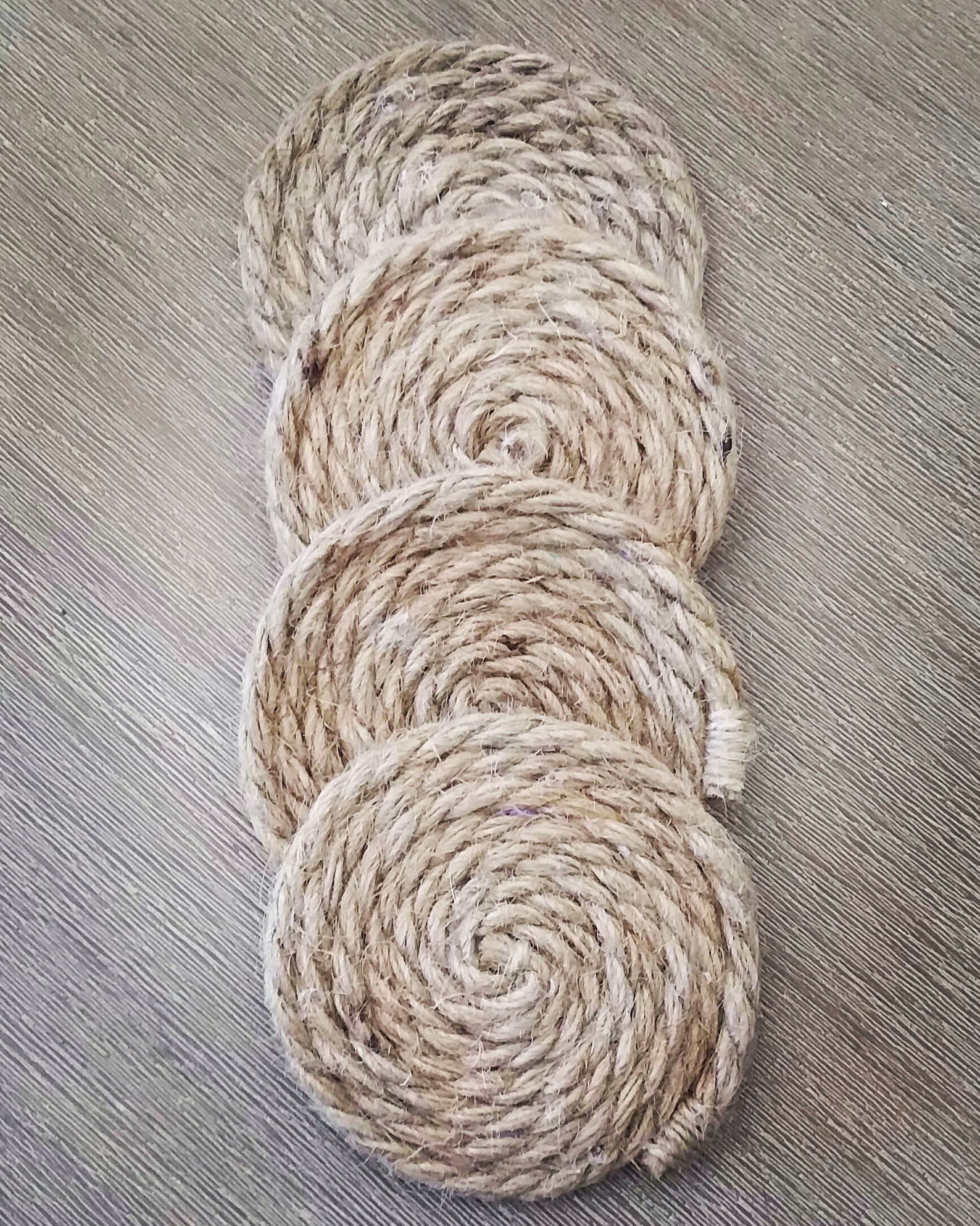 Hemp Rope Coasters Rope Drink Coaster Nautical Decor Cup | Etsy