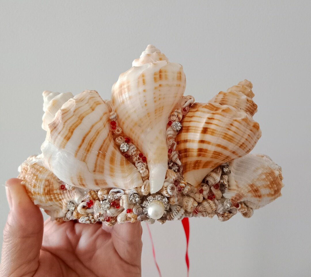 Mermaid - Seashell Crown - Mermaid Crown - Seashell Headband - Mermaid ...