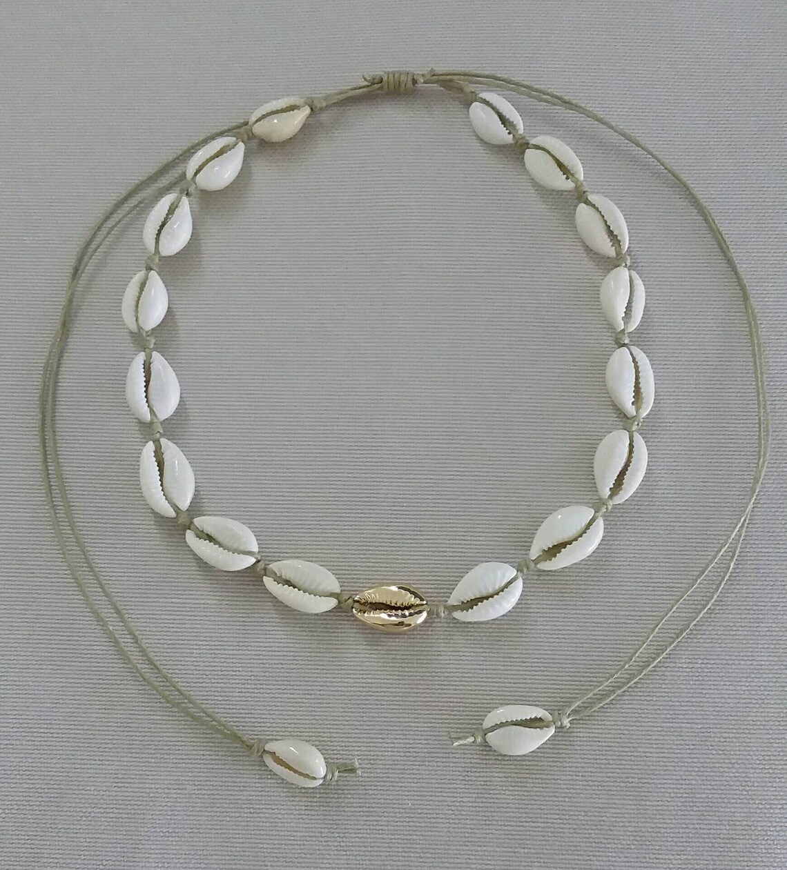 Cowrie Shell Necklace, Cowrie Shell Choker, Cowrie Necklace, Cowrie ...