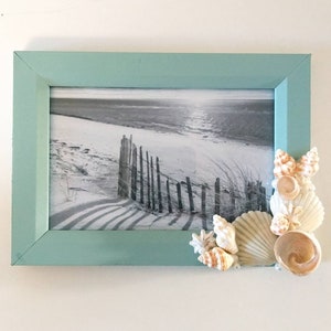 Beach Decor Seashell Gift Box and Frame Seashell Box Shell Jewelry Box ...