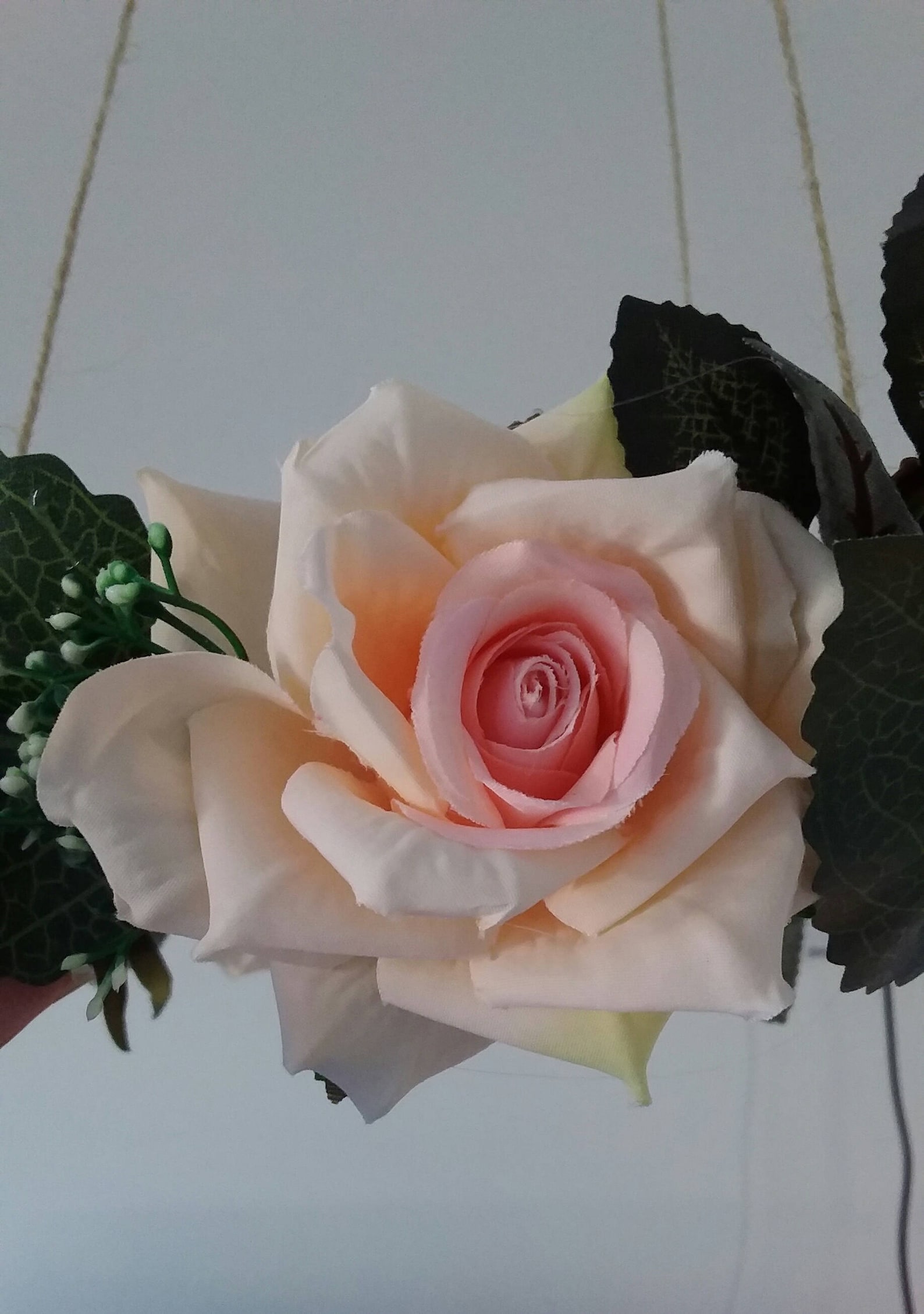 Flower Mobile Wreath Mobile Floral Baby Mobile Rose Mobile | Etsy