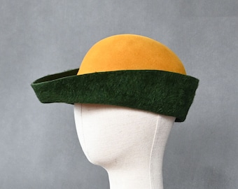 Dark Blue Medieval Hat Bycocket With Ermine Imitant - Etsy