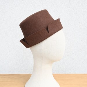 Medieval Hat Reenactment 14th Century Felt Cap - Etsy