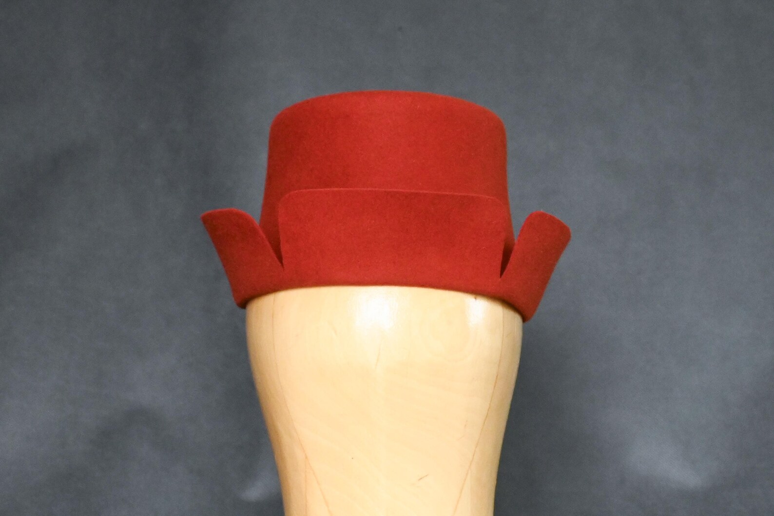 Medieval Hat Reenactment 14th Century Felt Cap - Etsy