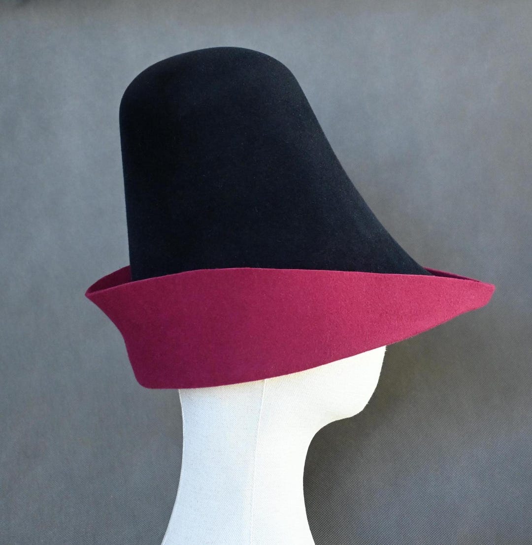 XXL Medieval Hat Bycocket Bicolour Mens Cap Archer - Etsy