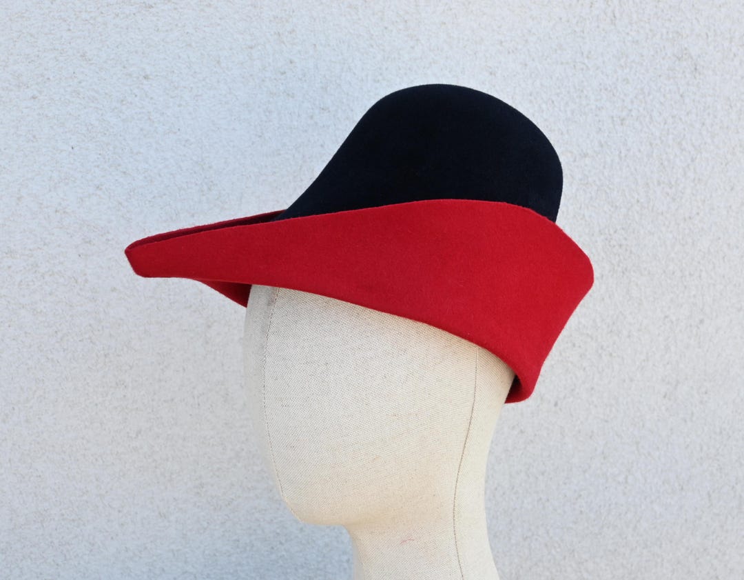 Medieval Hat Bycocket 57-58 Cm Bicolour Mens Cap Archer - Etsy