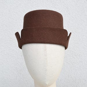 Medieval Hat Reenactment 14th Century Felt Cap - Etsy