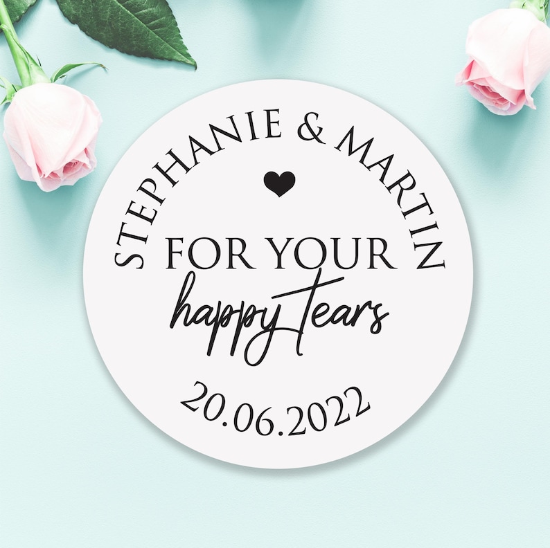 For Your HAPPY TEARS, Stickers, Custom Labels, Customised and ...