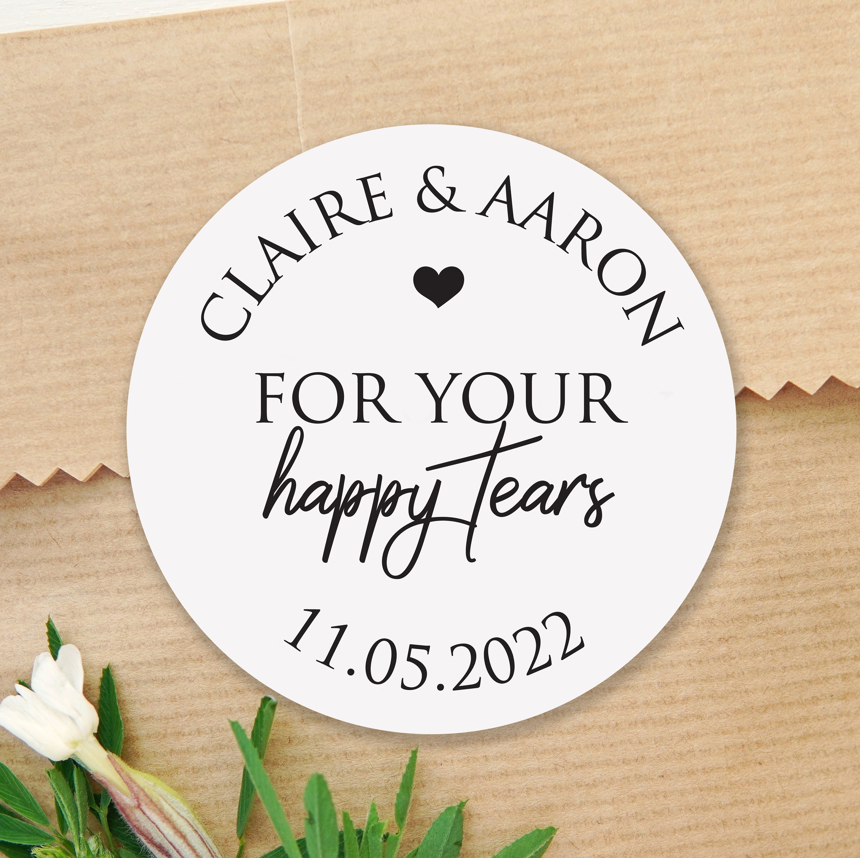For Your HAPPY TEARS, Stickers, Custom Labels, Customised and ...