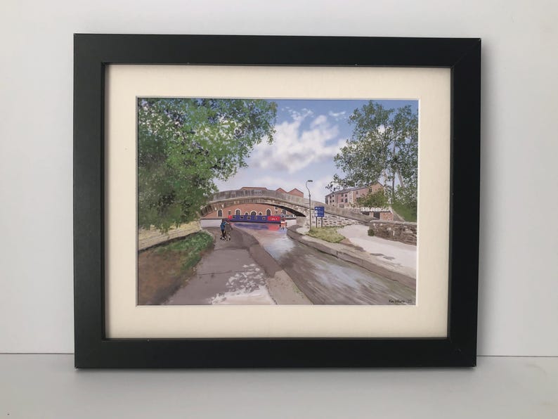 Portland Basin Bridge Art | Historical Townscape Print - Etsy