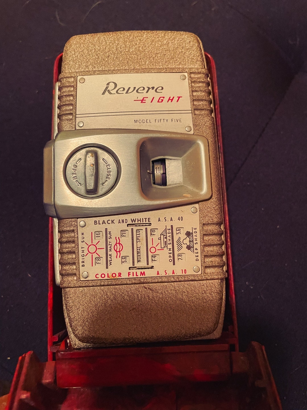 Vintage Revere Eight Model Fifty Five 8 Mm Video Camera - Etsy