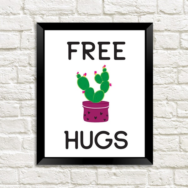 Free Hugs Printable - Etsy