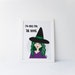 Witch Illustration, Halloween Illustration, Halloween Printable ...