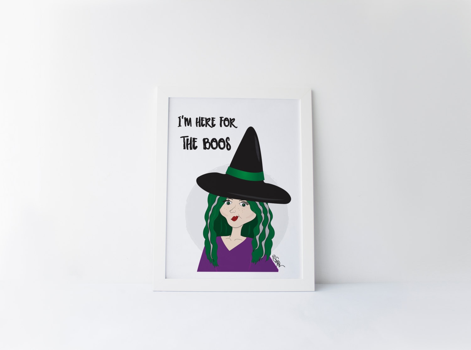Witch Illustration, Halloween Illustration, Halloween Printable ...