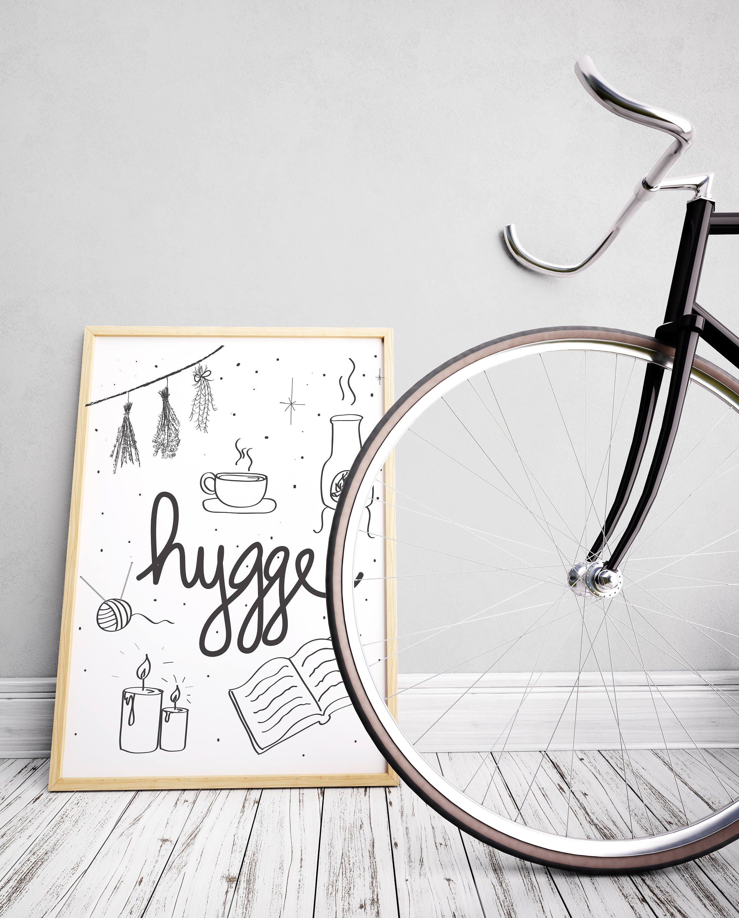 Cozy Hygge Print, Hygge Art, Hygga Printable, Fall Print, Hygge Wall ...