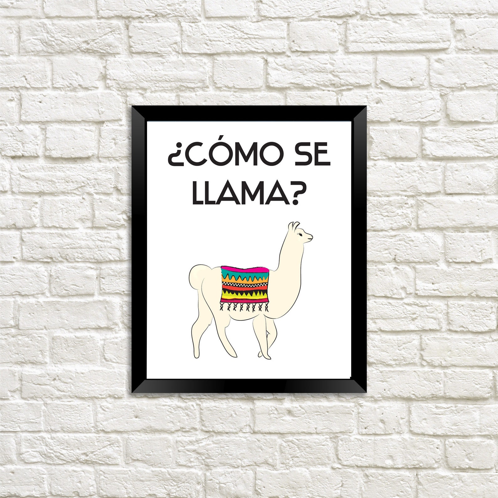 Llama Print, Alpaca Print, Llama Wall Print, Gallery Wall Print, Wall ...
