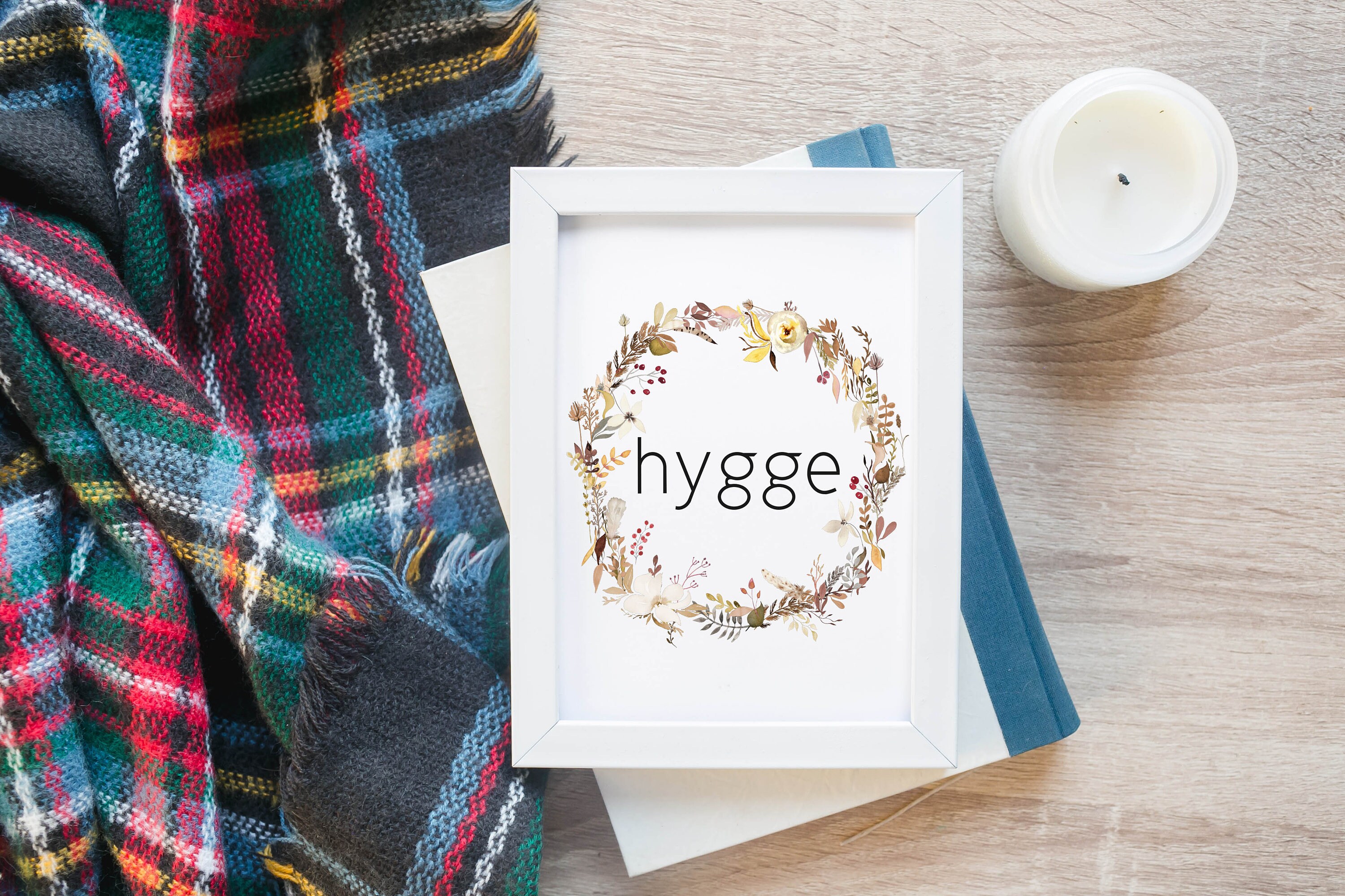 Hygge Wall Print, Hygge Print, Hygge Printable, Hygge Wall Art, Cozy ...