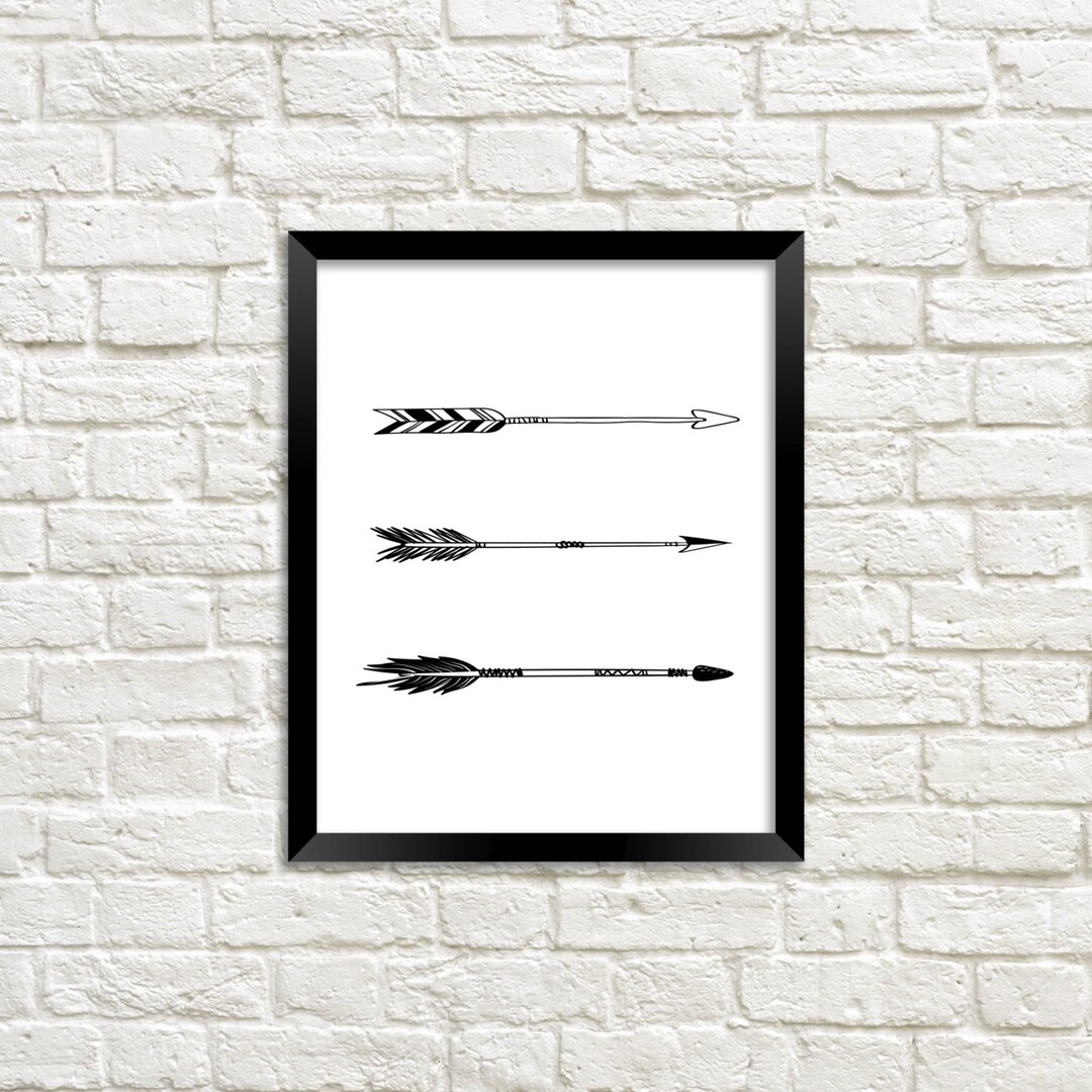 Tribal Nursery Art, Arrow Print, Arrows, Printable Wall Art, Arrow ...